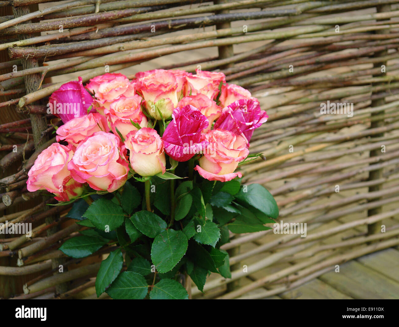 Luxury roses bouquet Stock Photo - Alamy