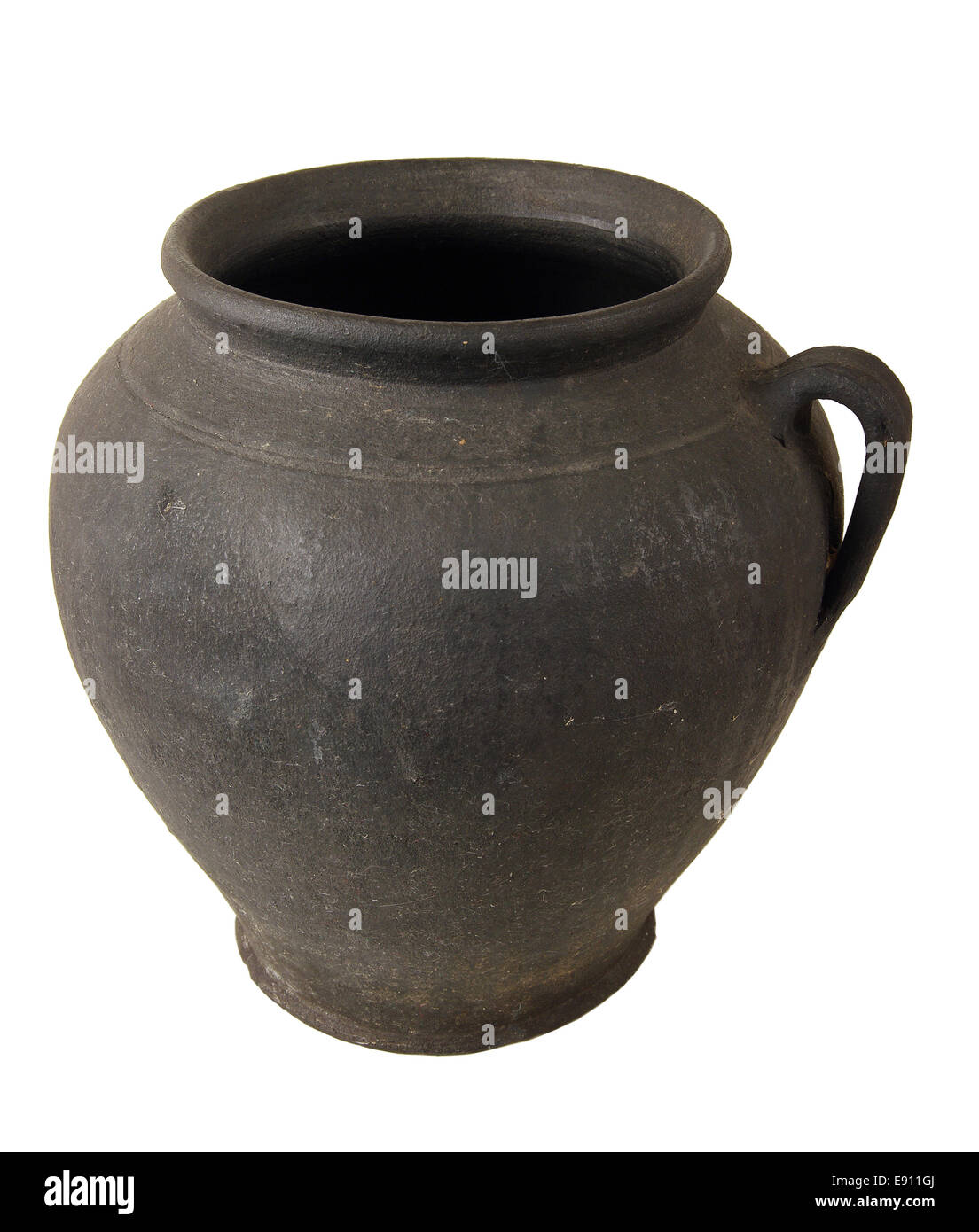 Earthen water pot Cut Out Stock Images & Pictures - Alamy