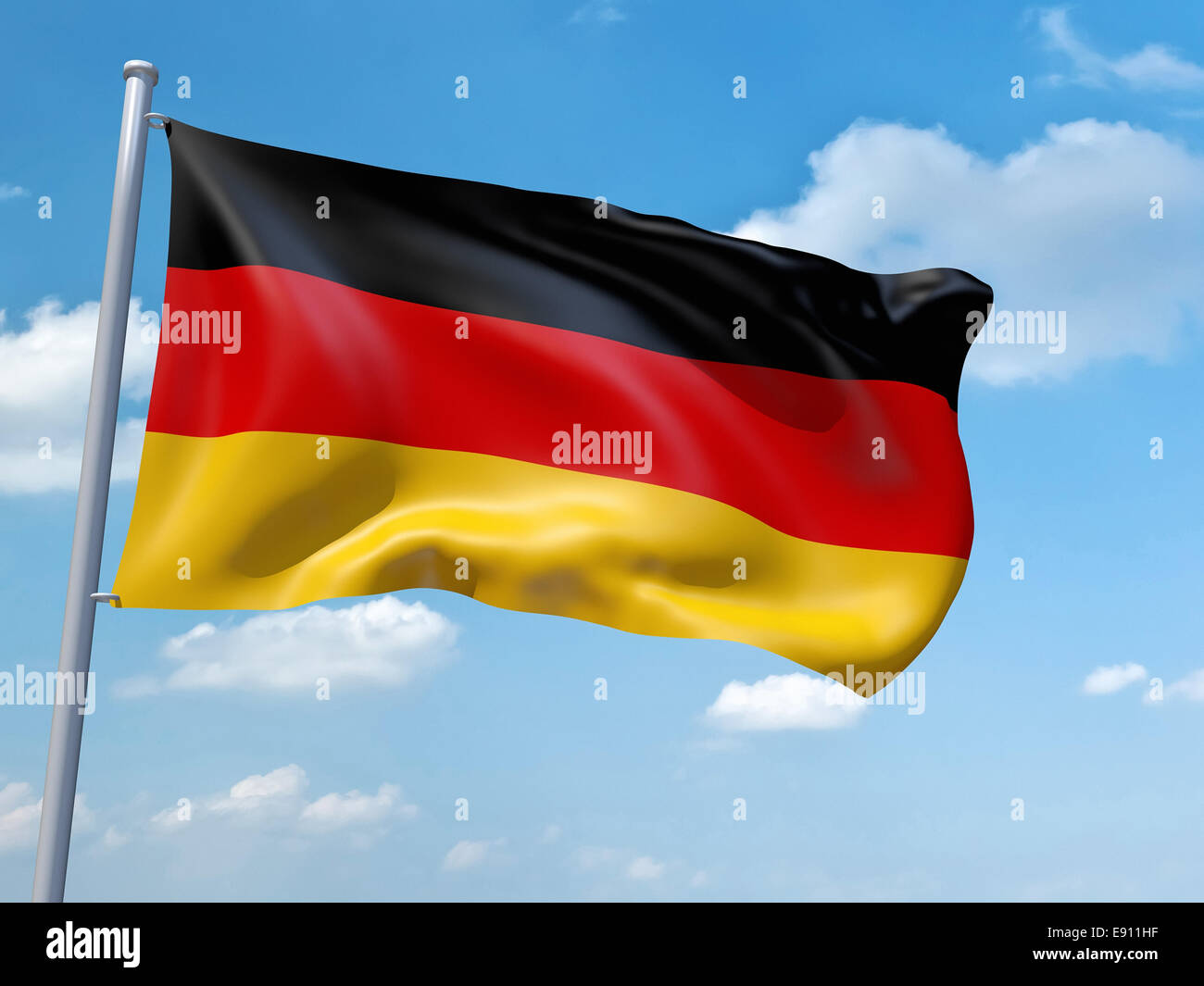 Union flag european flag german flag hi-res stock photography and ...