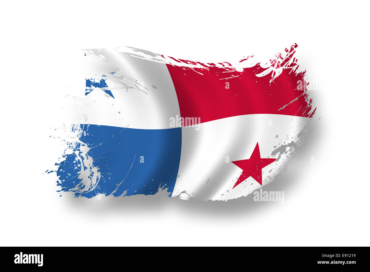 Flag of Panama Stock Photo - Alamy