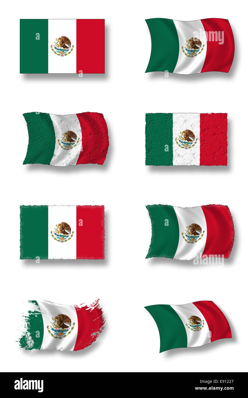 Flag of Mexico Stock Photo - Alamy
