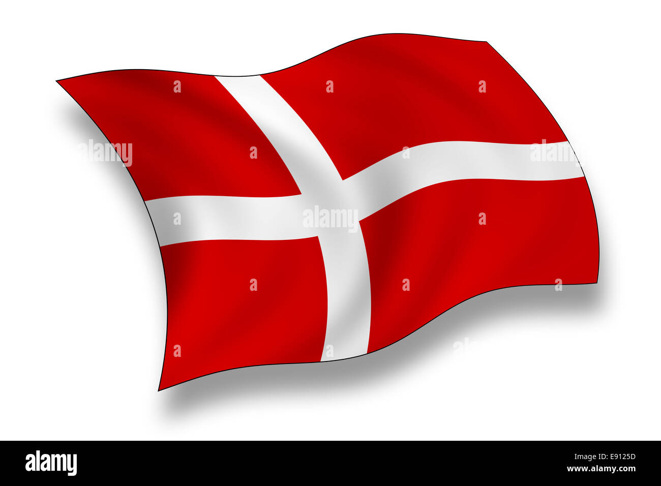 Flagge danemark hi-res stock photography and images - Alamy