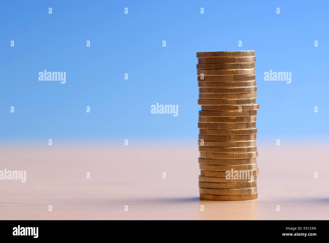 Coin stack hi-res stock photography and images - Alamy