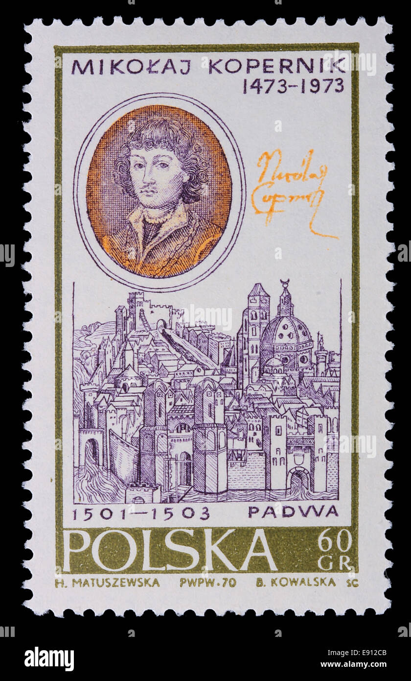 Nicolaus copernicus stamp hi-res stock photography and images - Alamy