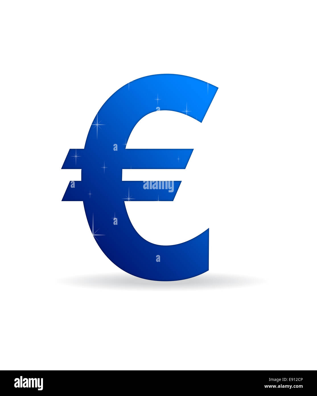Blue sign earn money symbol hi-res stock photography and images - Alamy