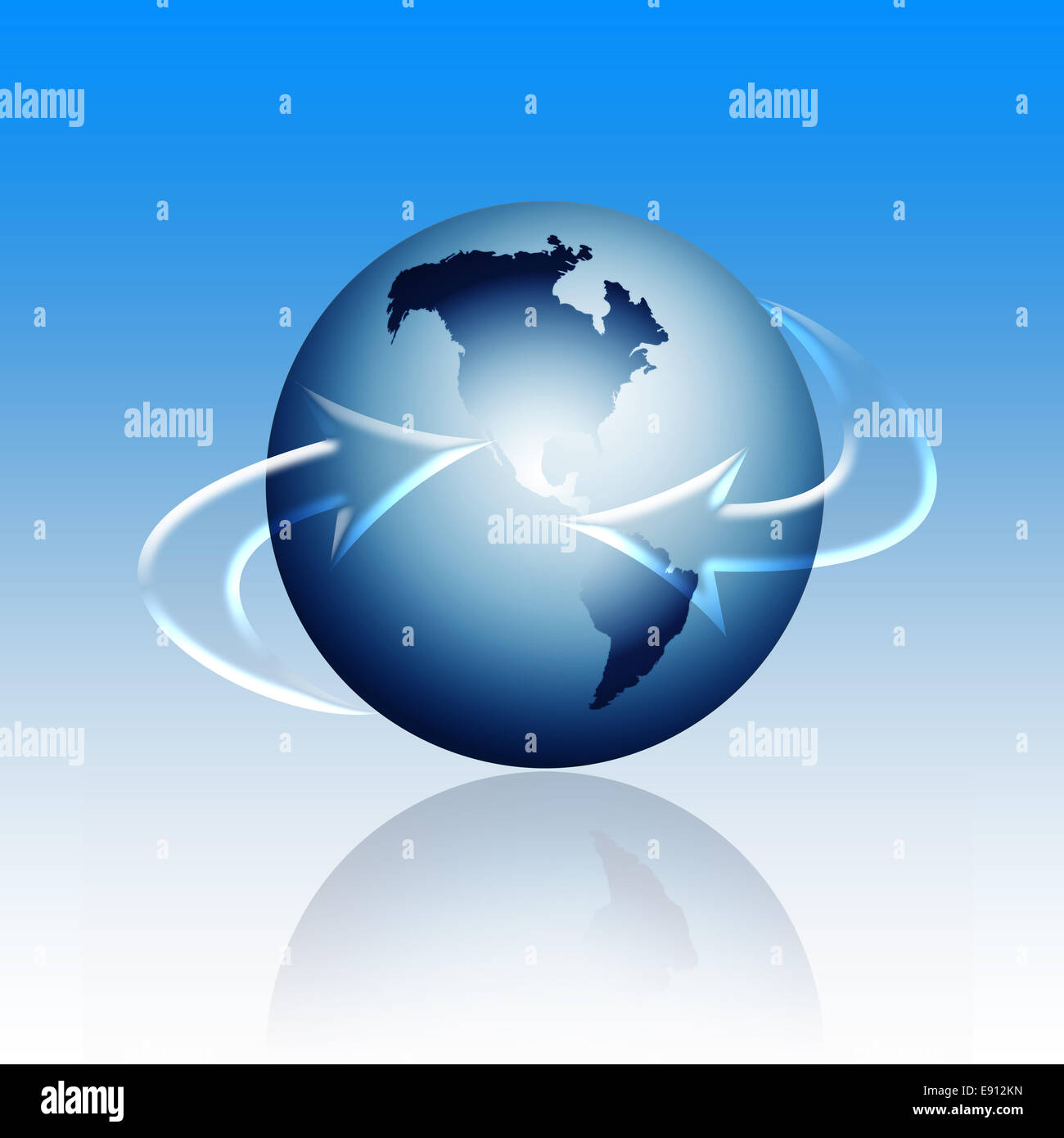 Global maps hi-res stock photography and images - Alamy