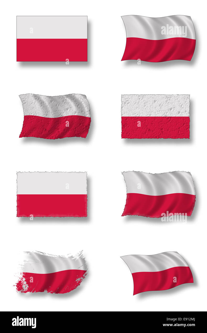 Flag of Poland Stock Photo - Alamy