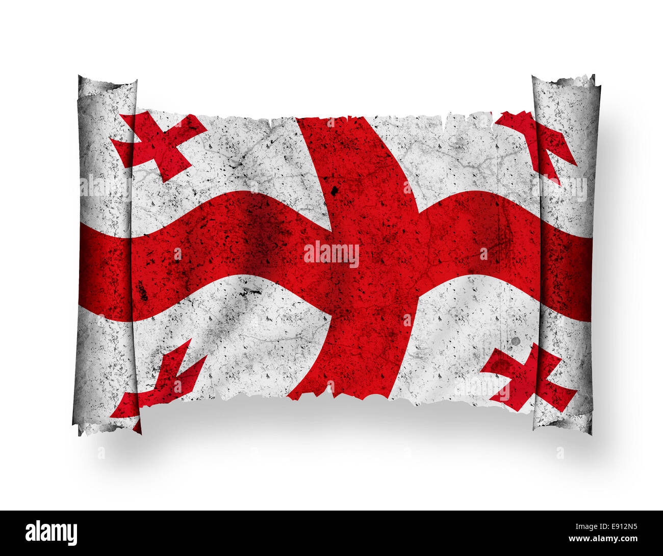 Flag of Georgia Stock Photo - Alamy