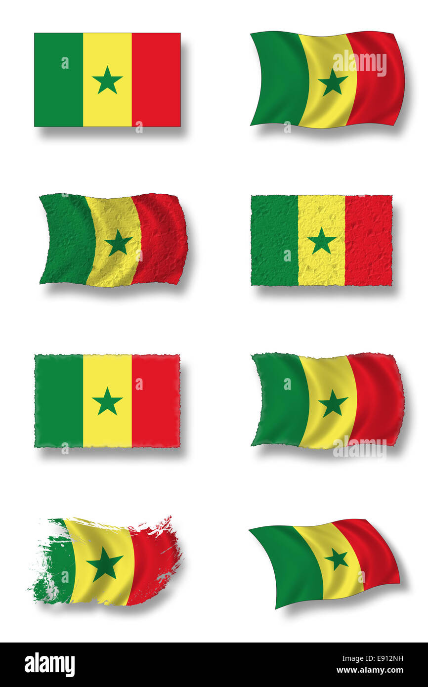 Flag of senegal hi-res stock photography and images - Alamy