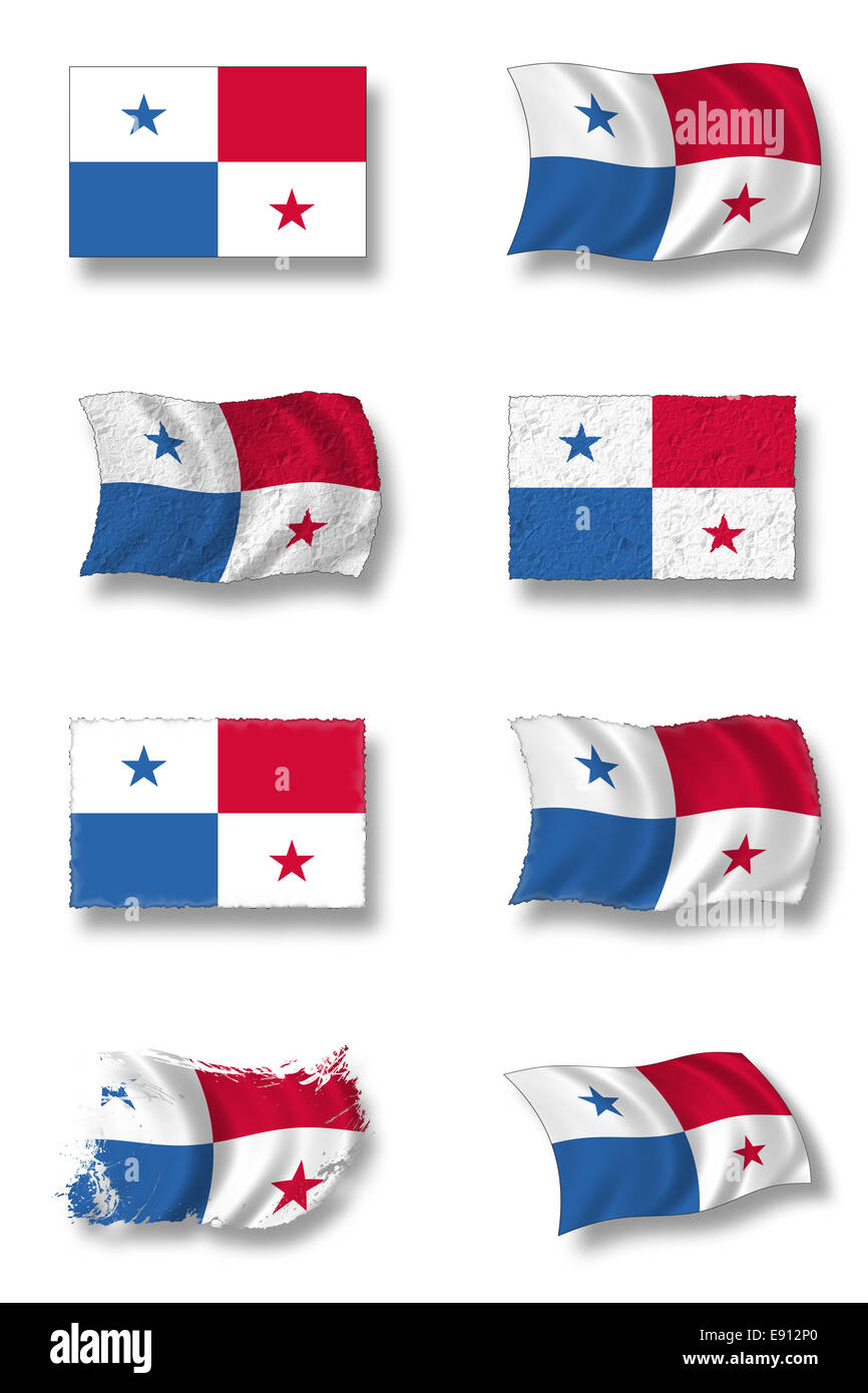 Flag of Panama Stock Photo - Alamy