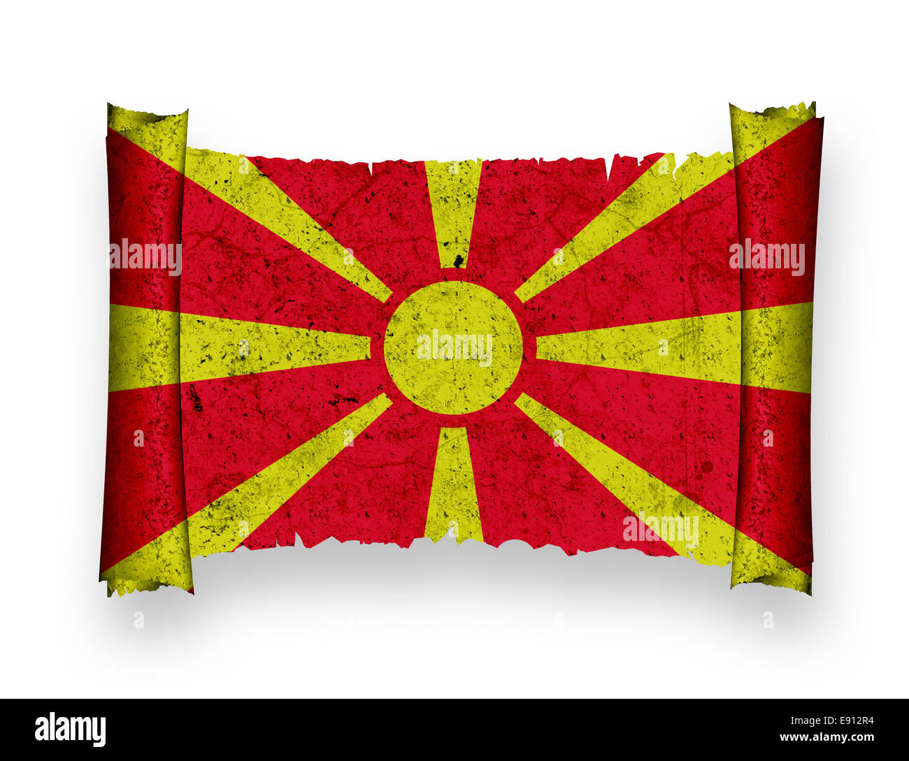 Old Macedonian Flag