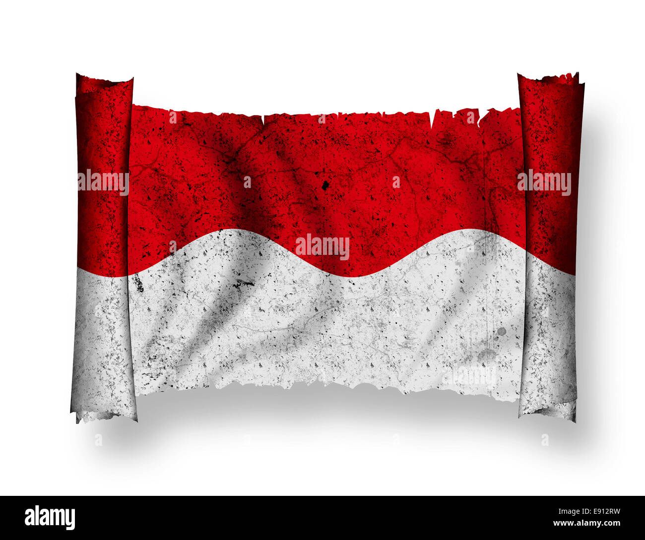 Monaco flagge hi-res stock photography and images - Alamy