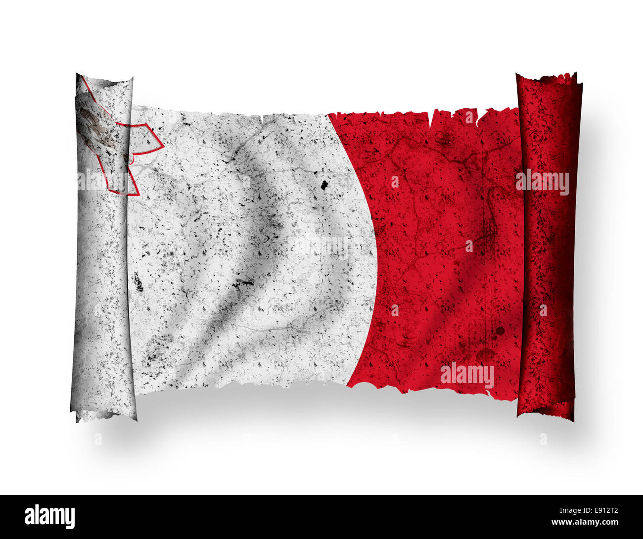 Flag of Malta Stock Photo - Alamy