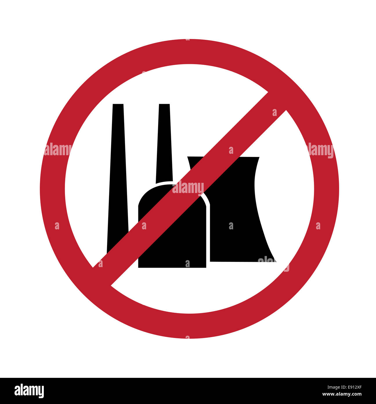 against nuclear power Stock Photo - Alamy
