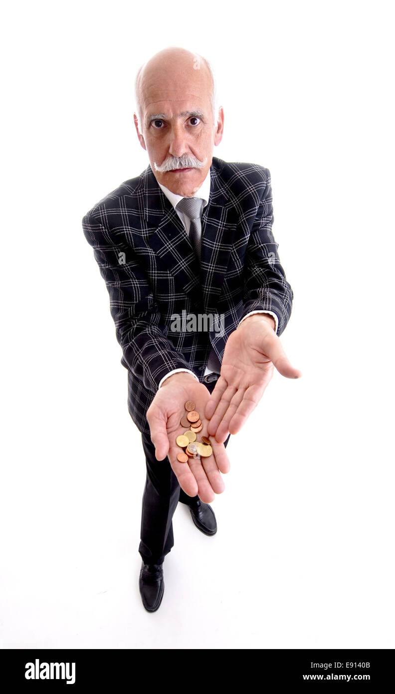Poverty in old age Stock Photo - Alamy