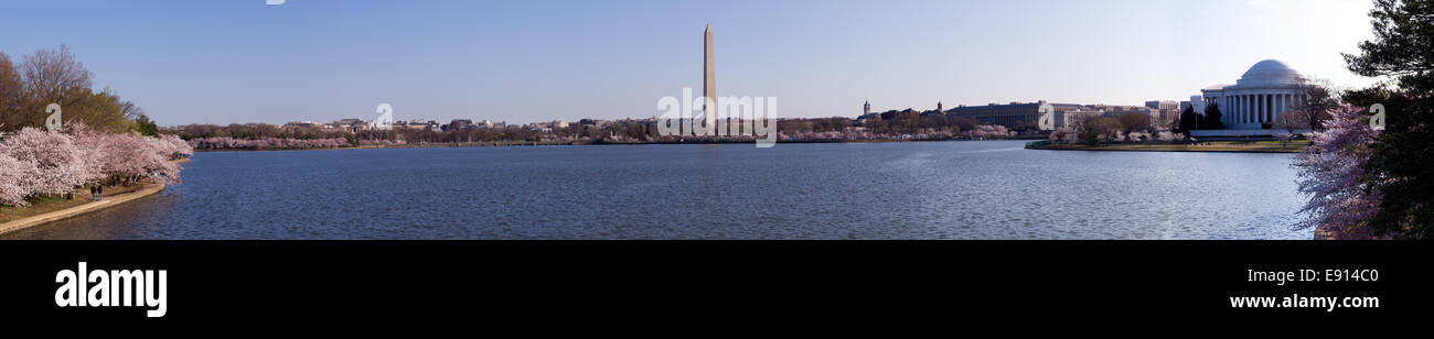Washington dc spring tourism hi-res stock photography and images - Alamy