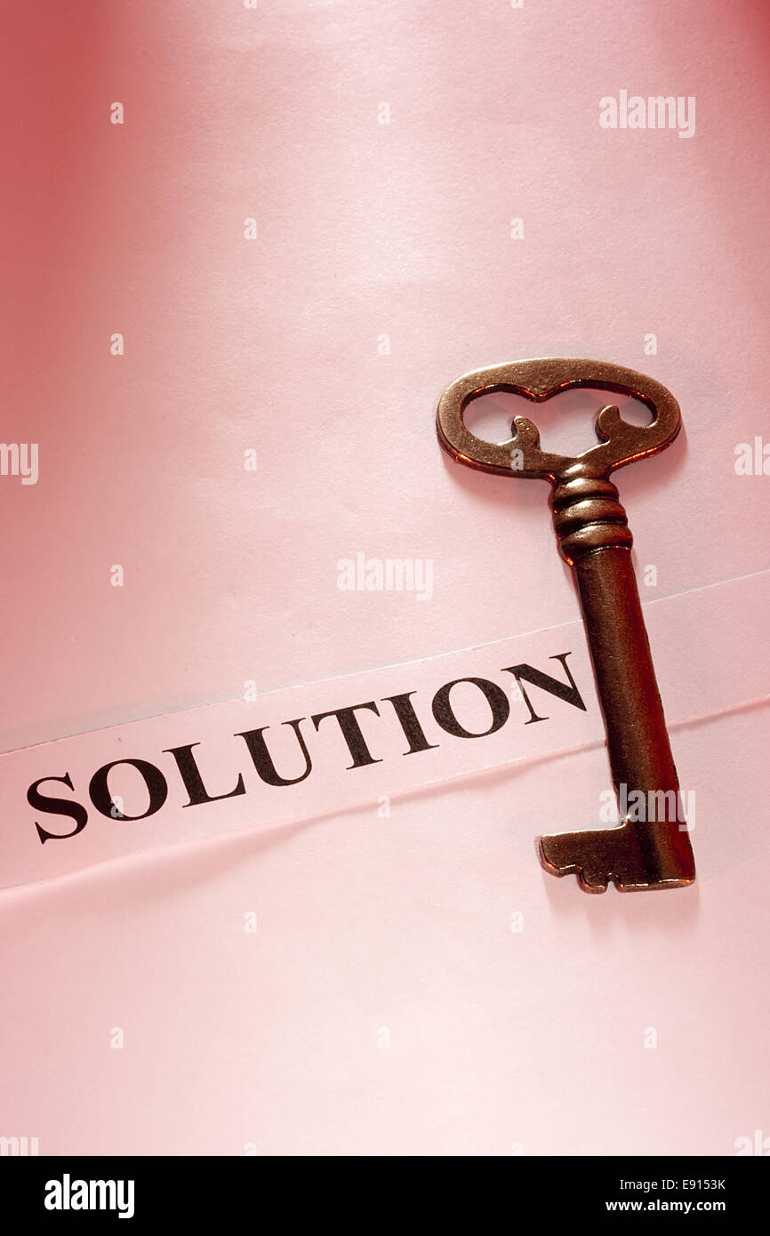 Key solution hi-res stock photography and images - Alamy