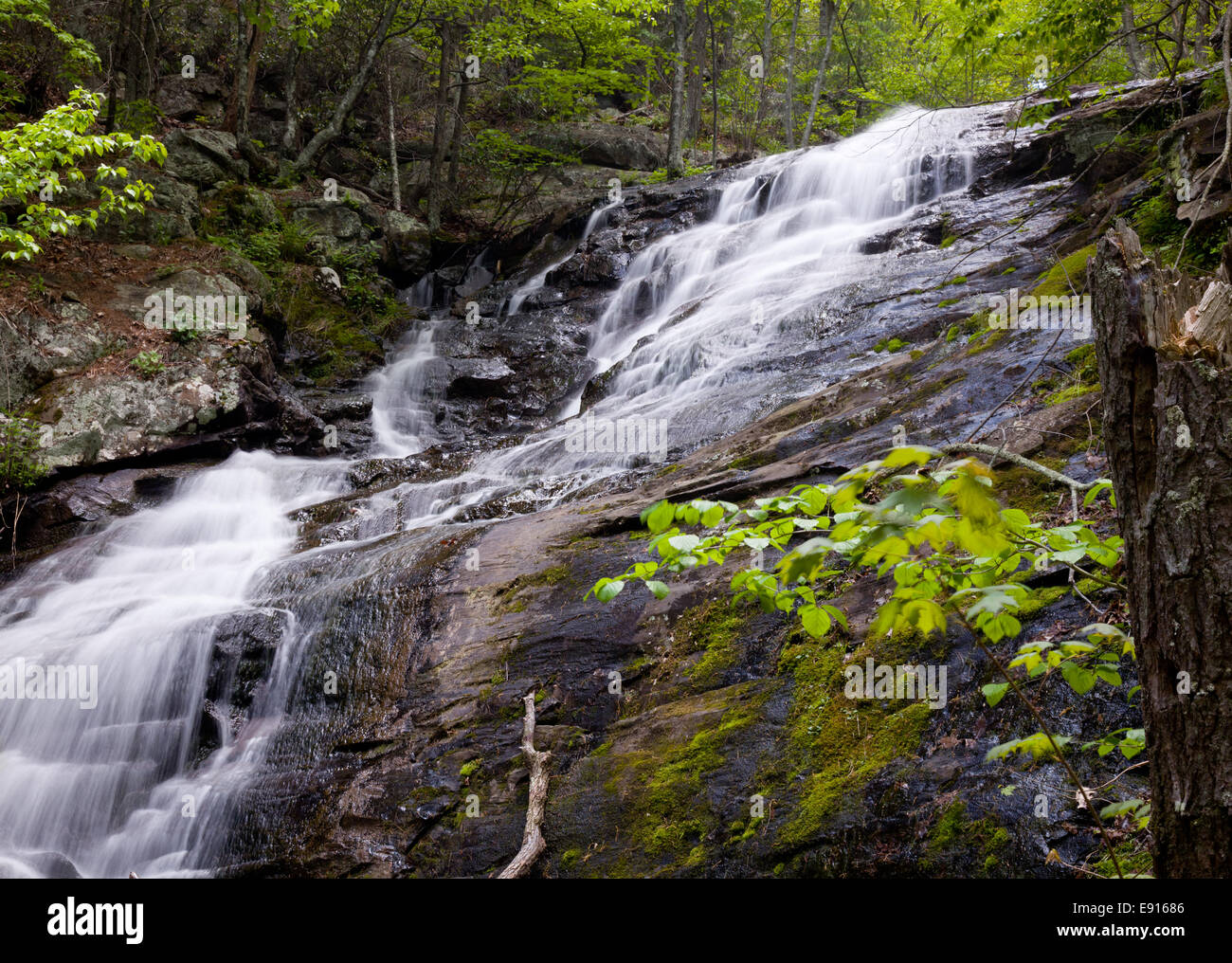 Overall Run waterfall Stock Photo - Alamy