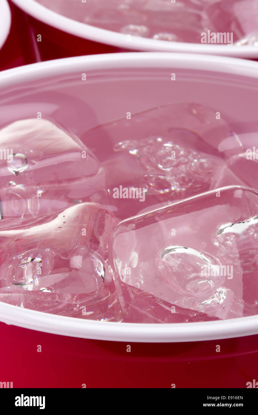 Water with Ice Stock Photo - Alamy