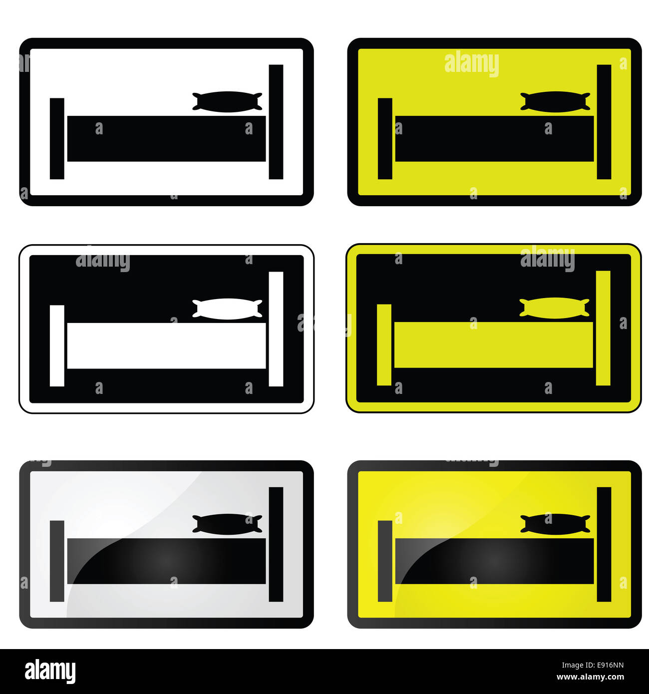 Hostel graphic sign hi-res stock photography and images - Alamy