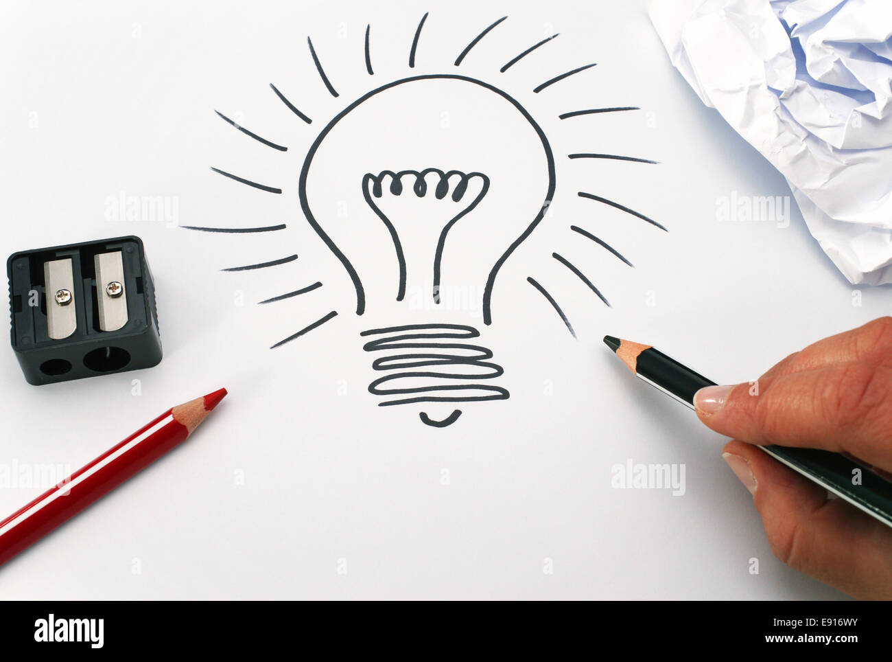 Great Idea Concept Stock Photo - Alamy