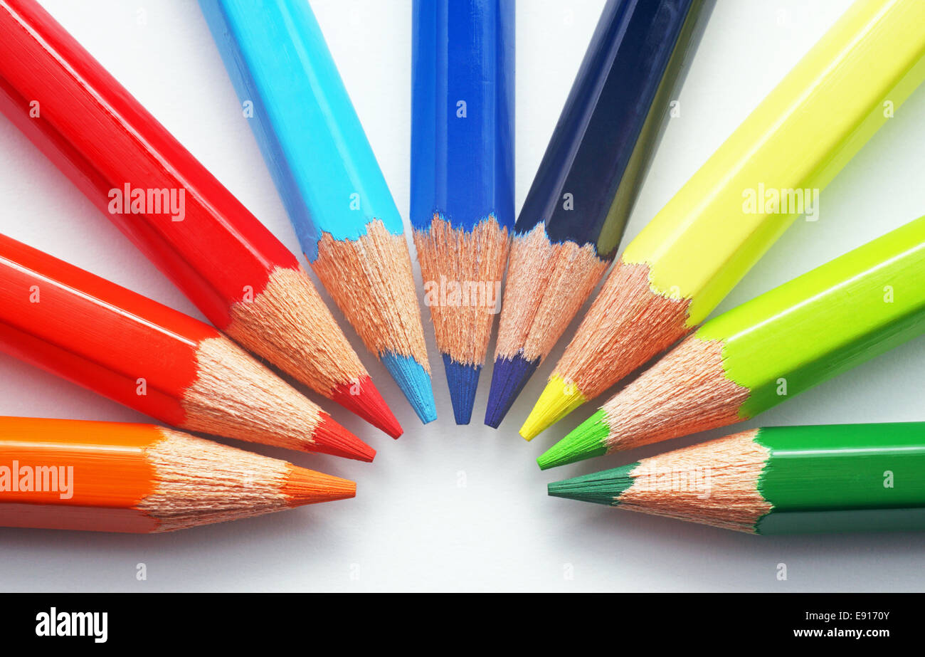 Crayon - Colours Stock Photo - Alamy