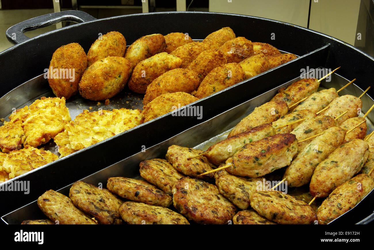 The fried food Stock Photo - Alamy