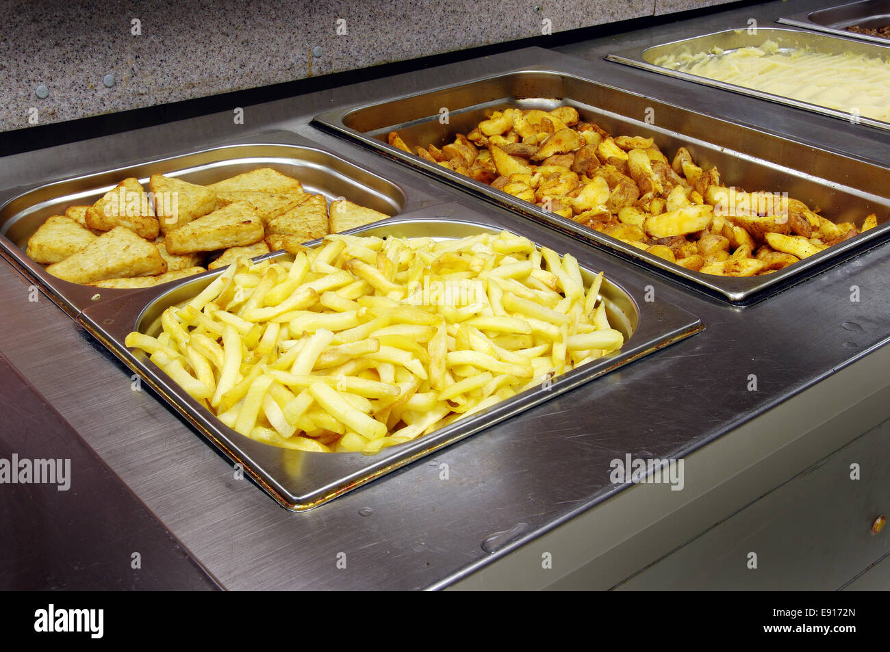 The fried food Stock Photo - Alamy