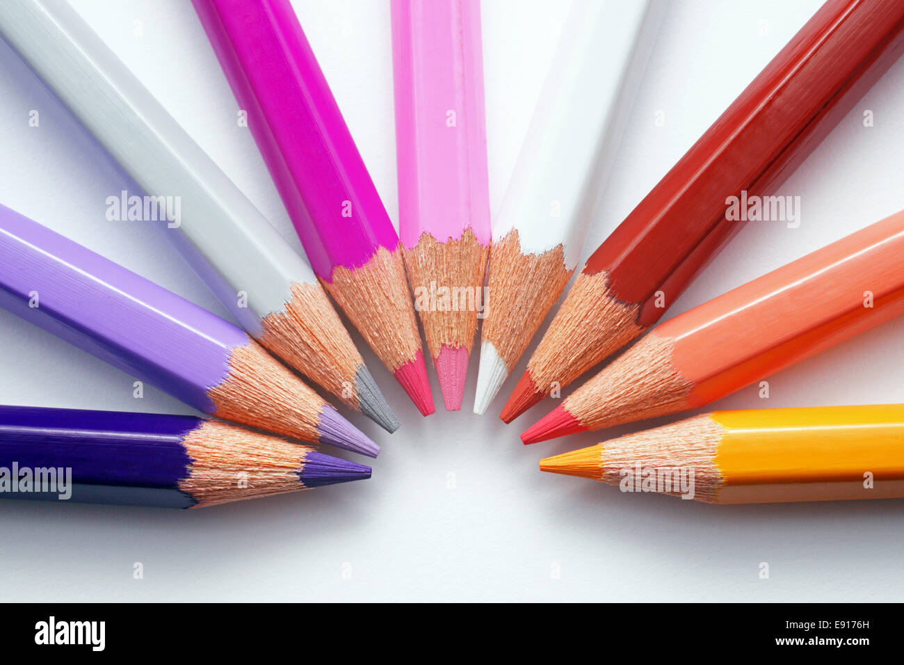 Crayon - Colours Stock Photo - Alamy