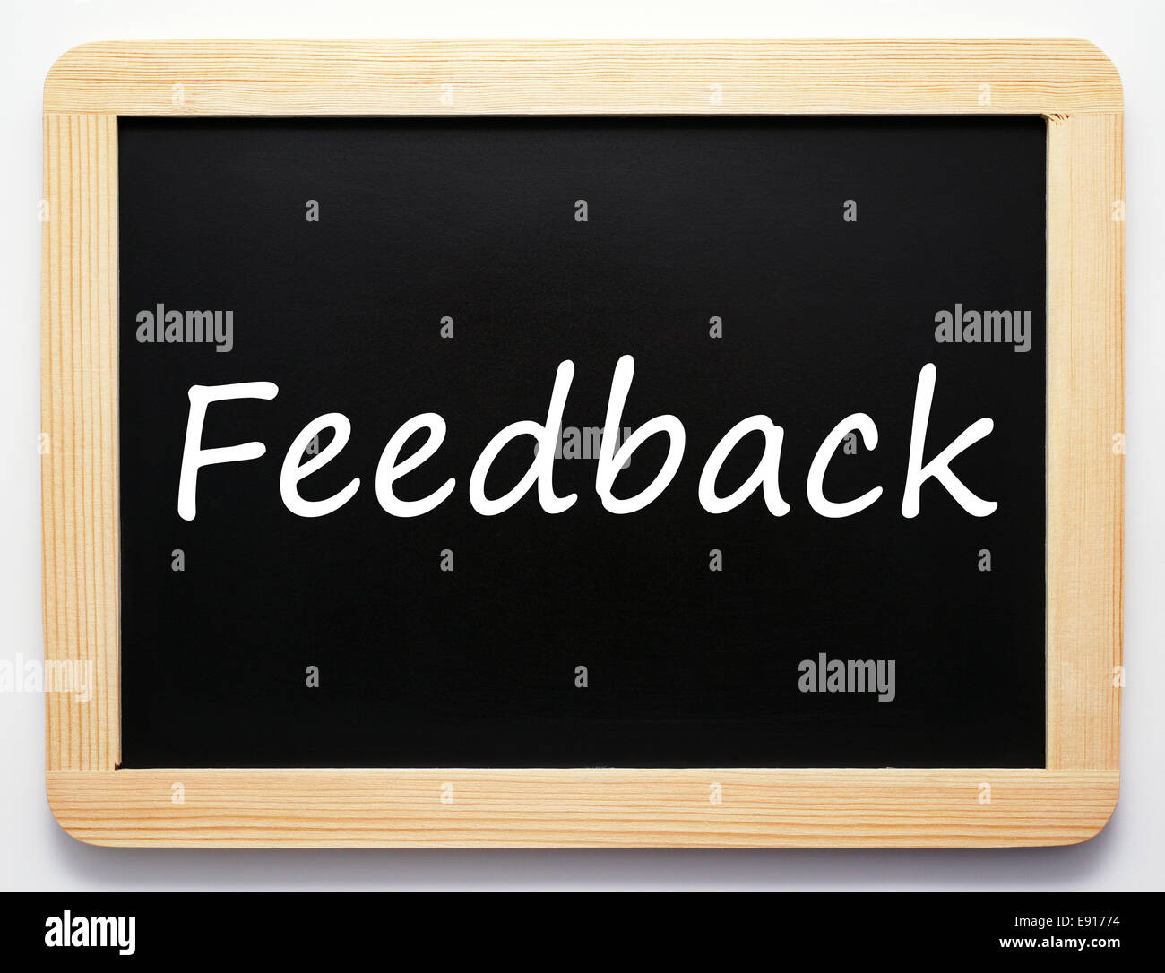 Feedback - Concept Sign Stock Photo - Alamy