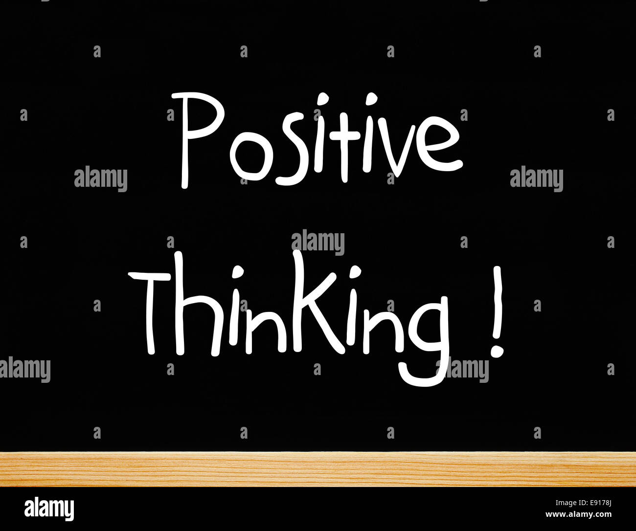 Positive Thinking ! Stock Photo - Alamy
