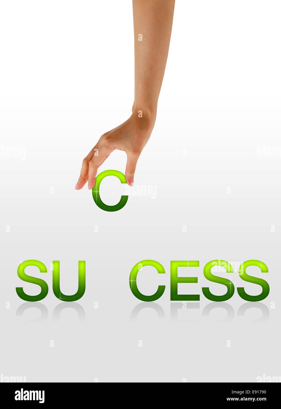 Success - Hand Stock Photo - Alamy