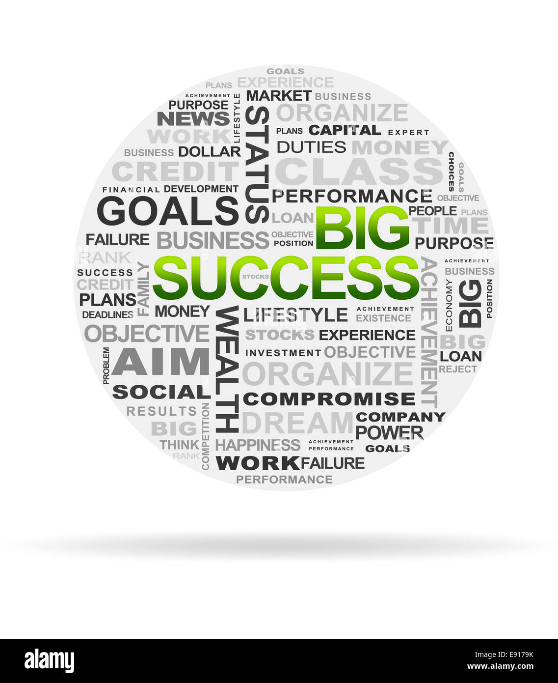 Accomplishment success Cut Out Stock Images & Pictures - Alamy