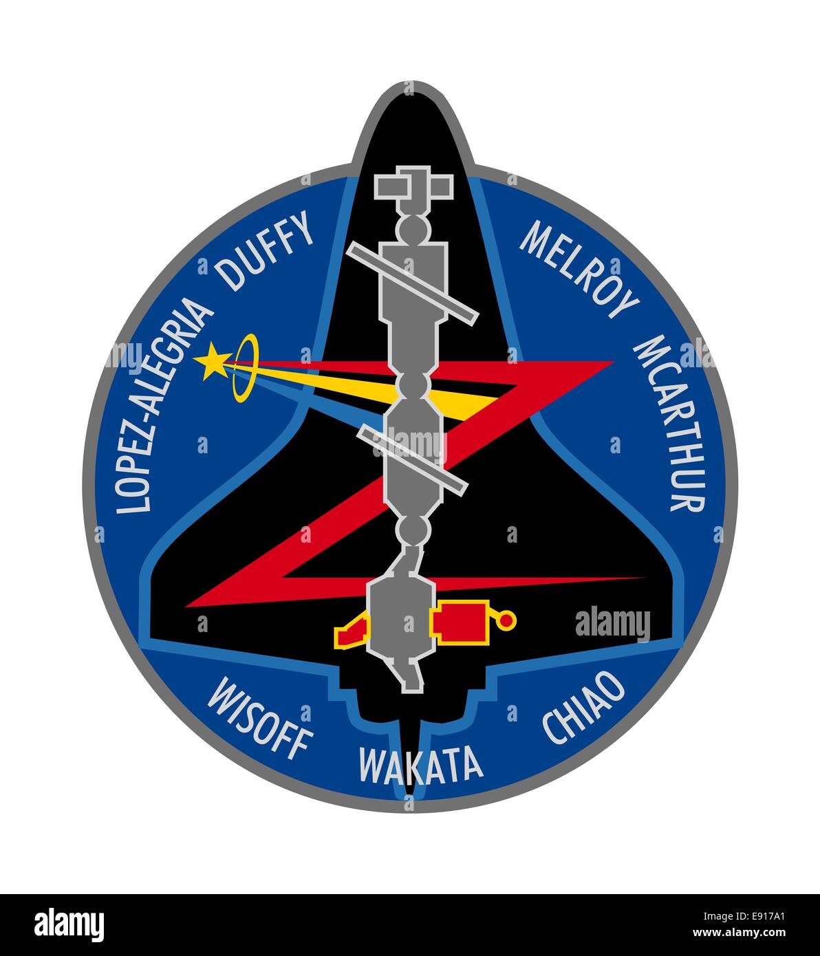 STS-92 mission patch Stock Photo - Alamy