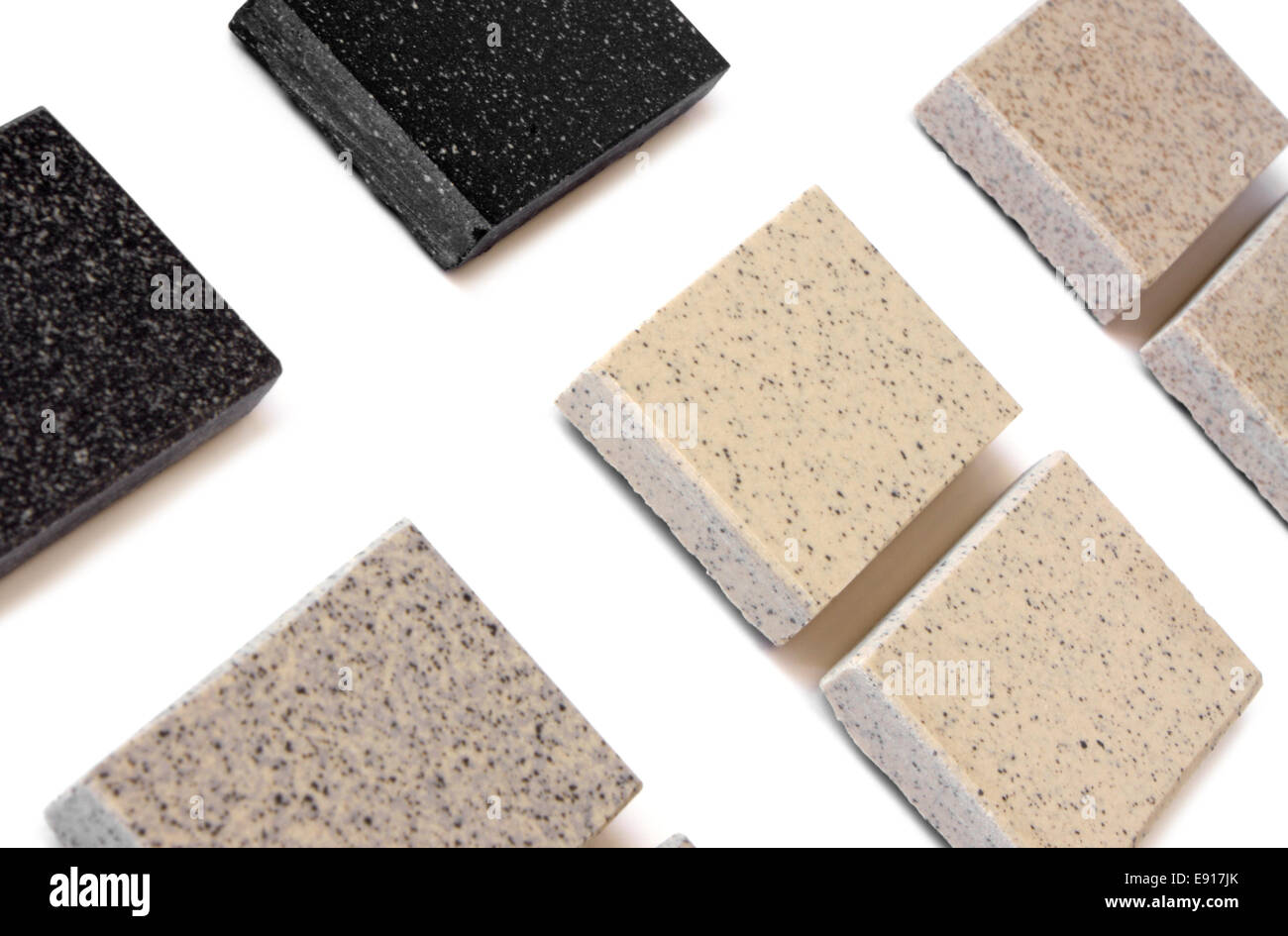 Collection ceramic tile Stock Photo - Alamy