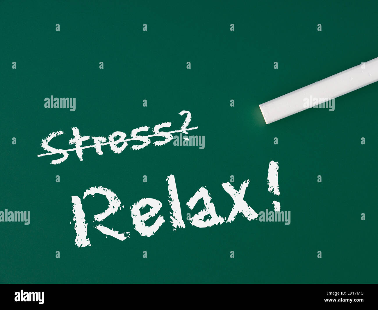 Stress / Relax - Concept Stock Photo - Alamy