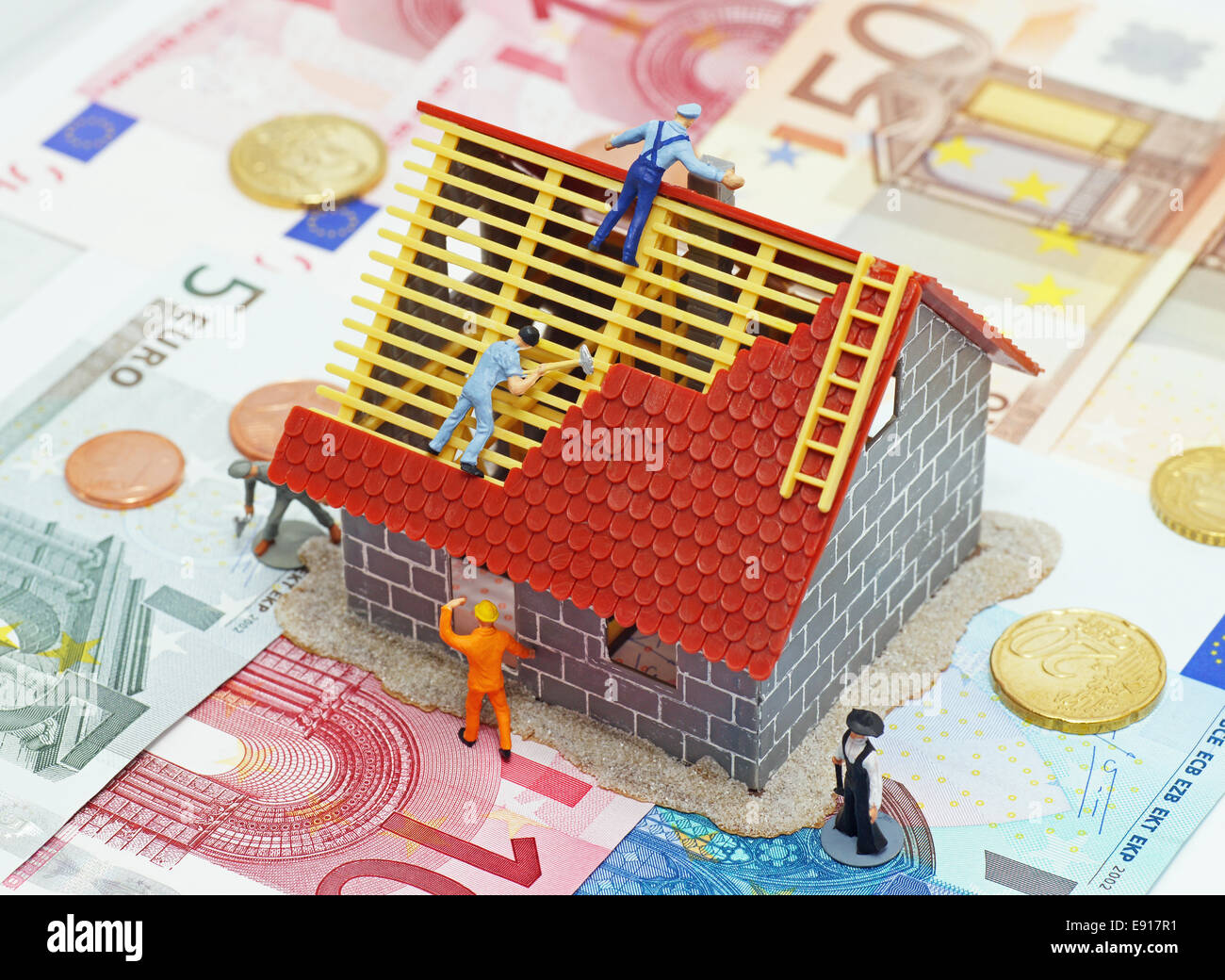 House and Credit Stock Photo - Alamy