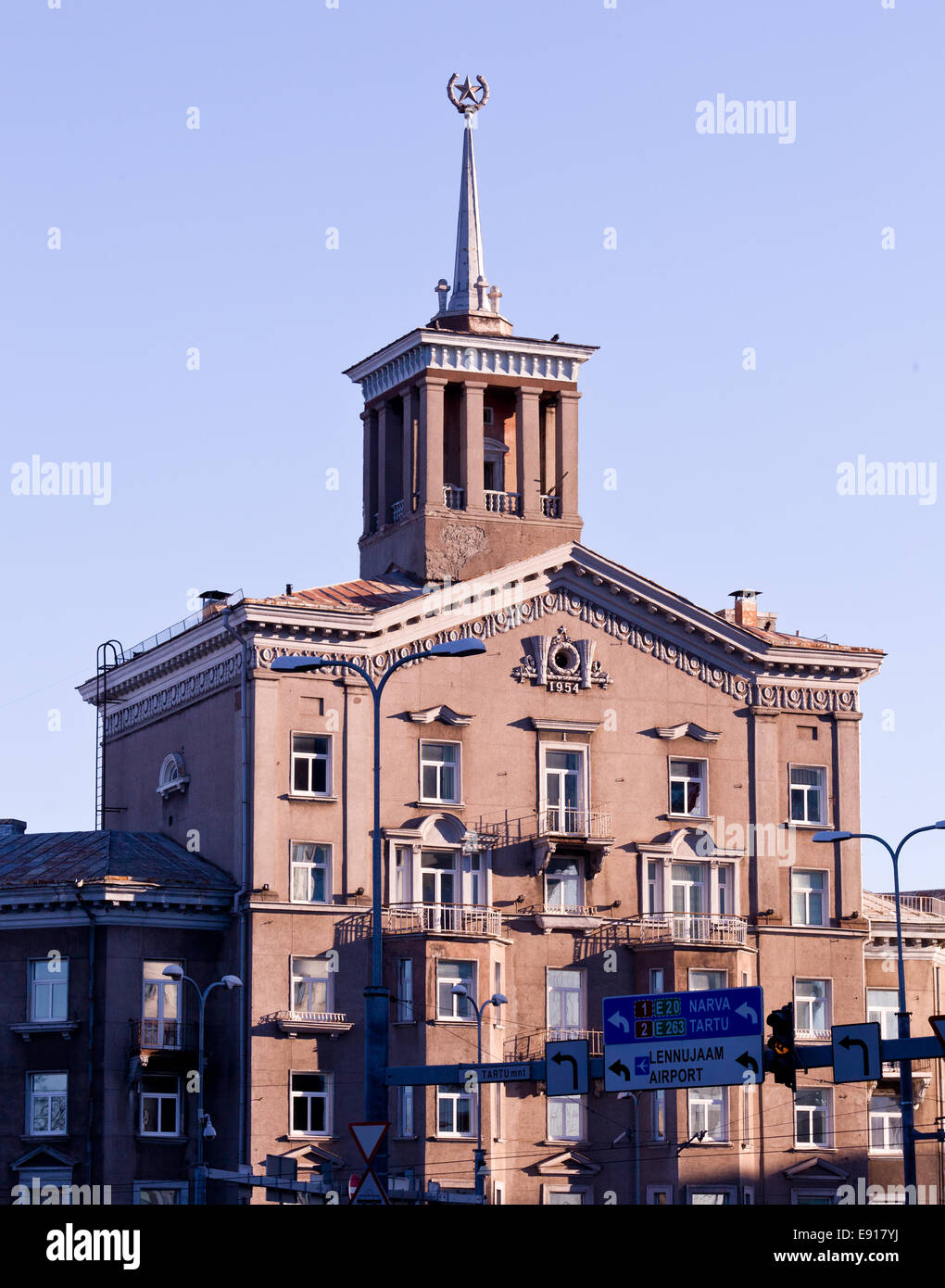 Soviet era office in Tallinn Stock Photo - Alamy