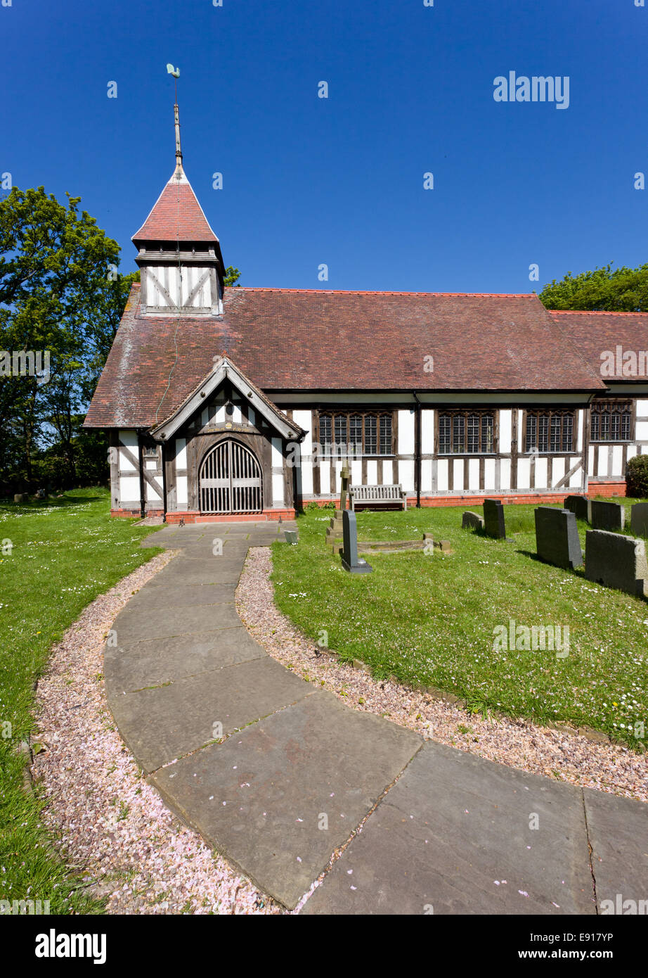Great Altcar Church Stock Photo - Alamy