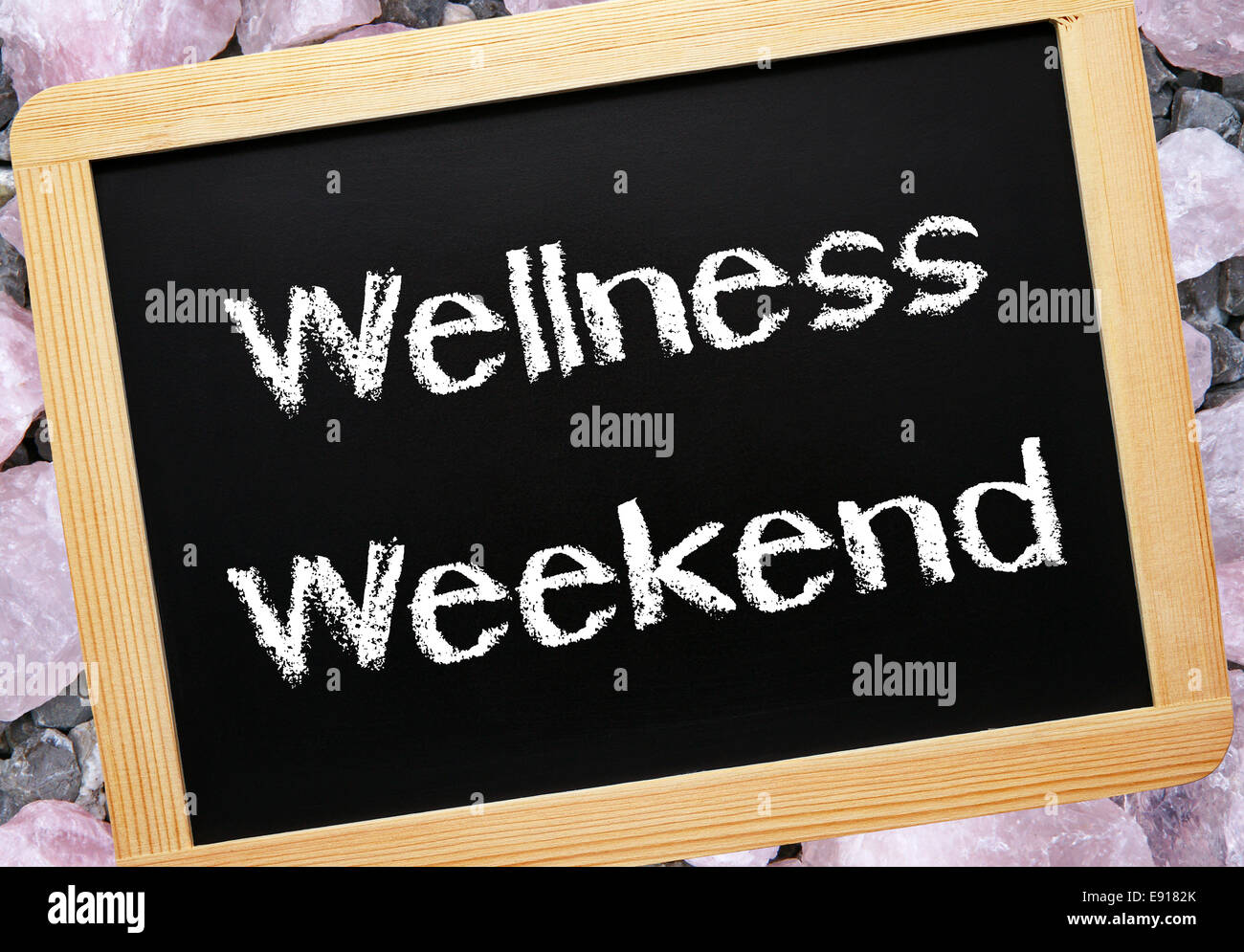 Wellness Weekend - Relax Concept Stock Photo - Alamy