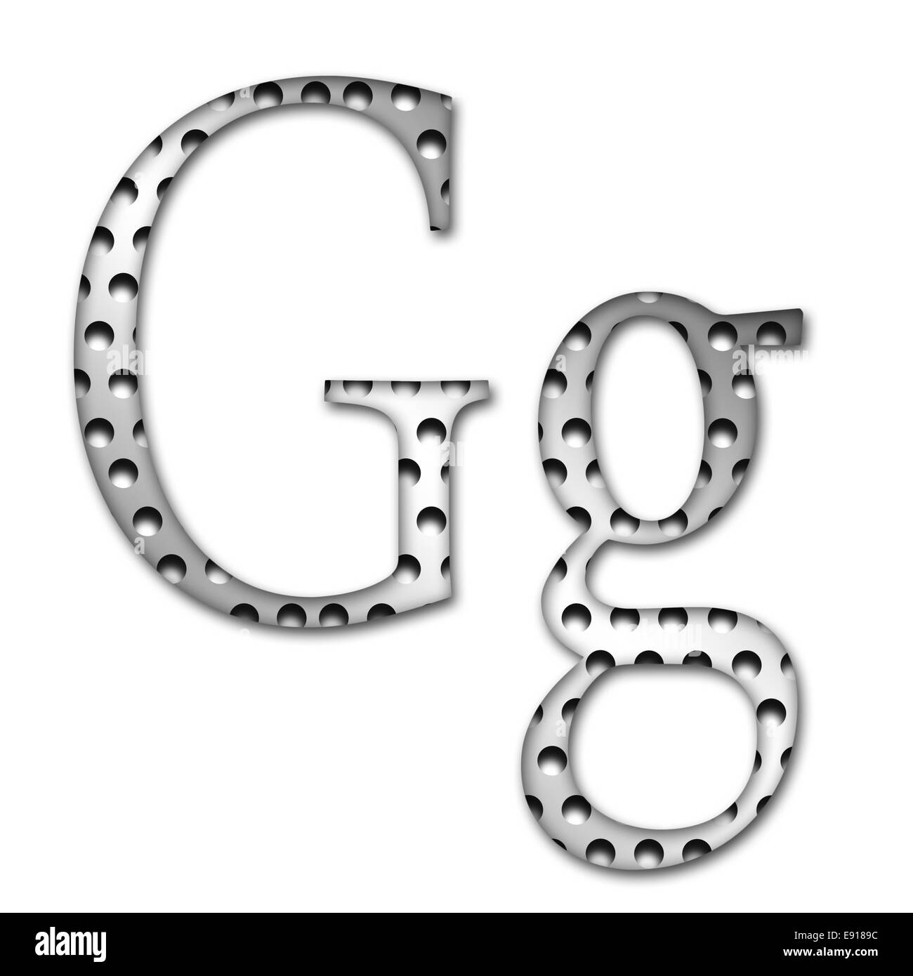 metal letter G Stock Photo - Alamy
