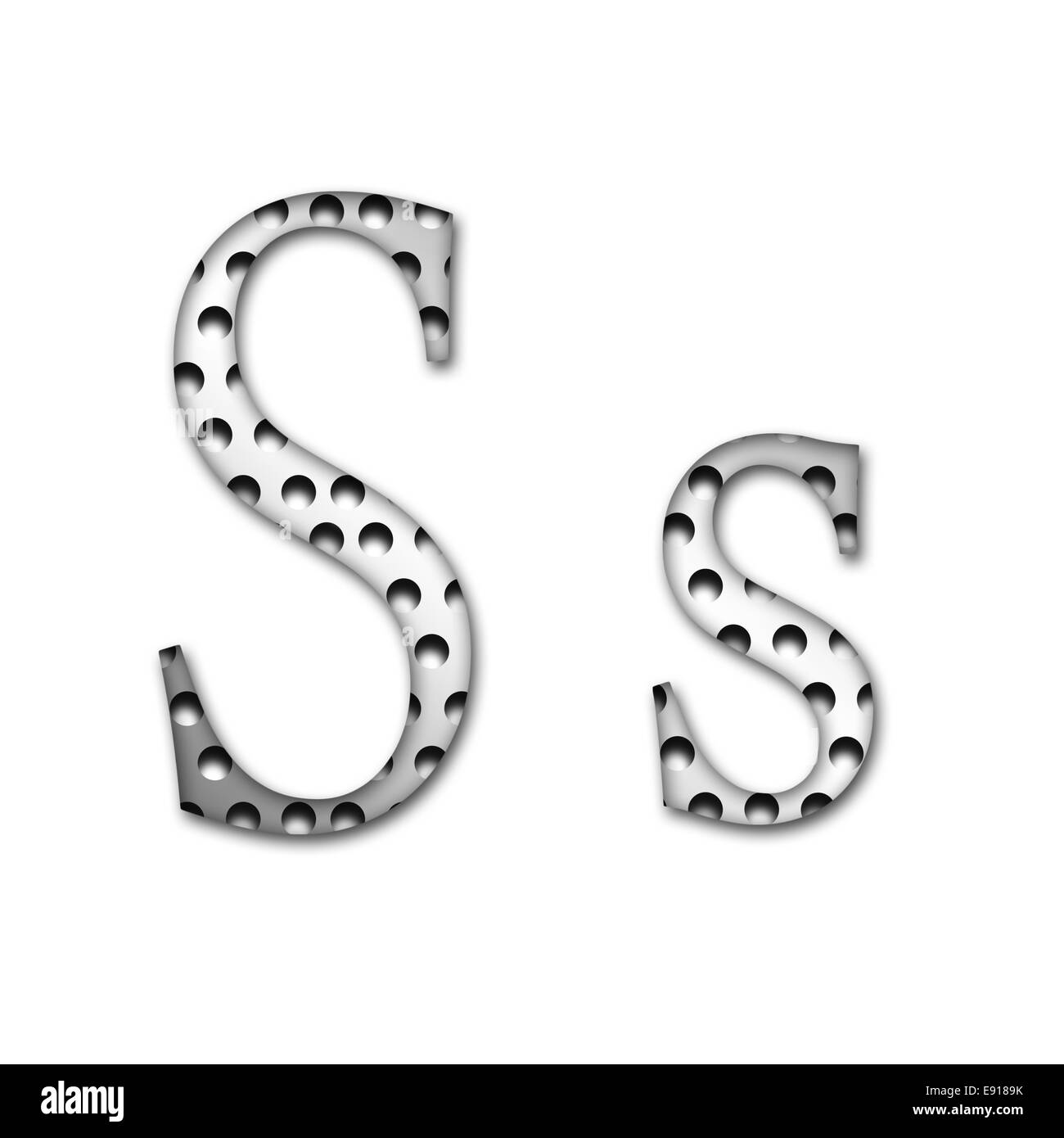 metal letter S Stock Photo - Alamy