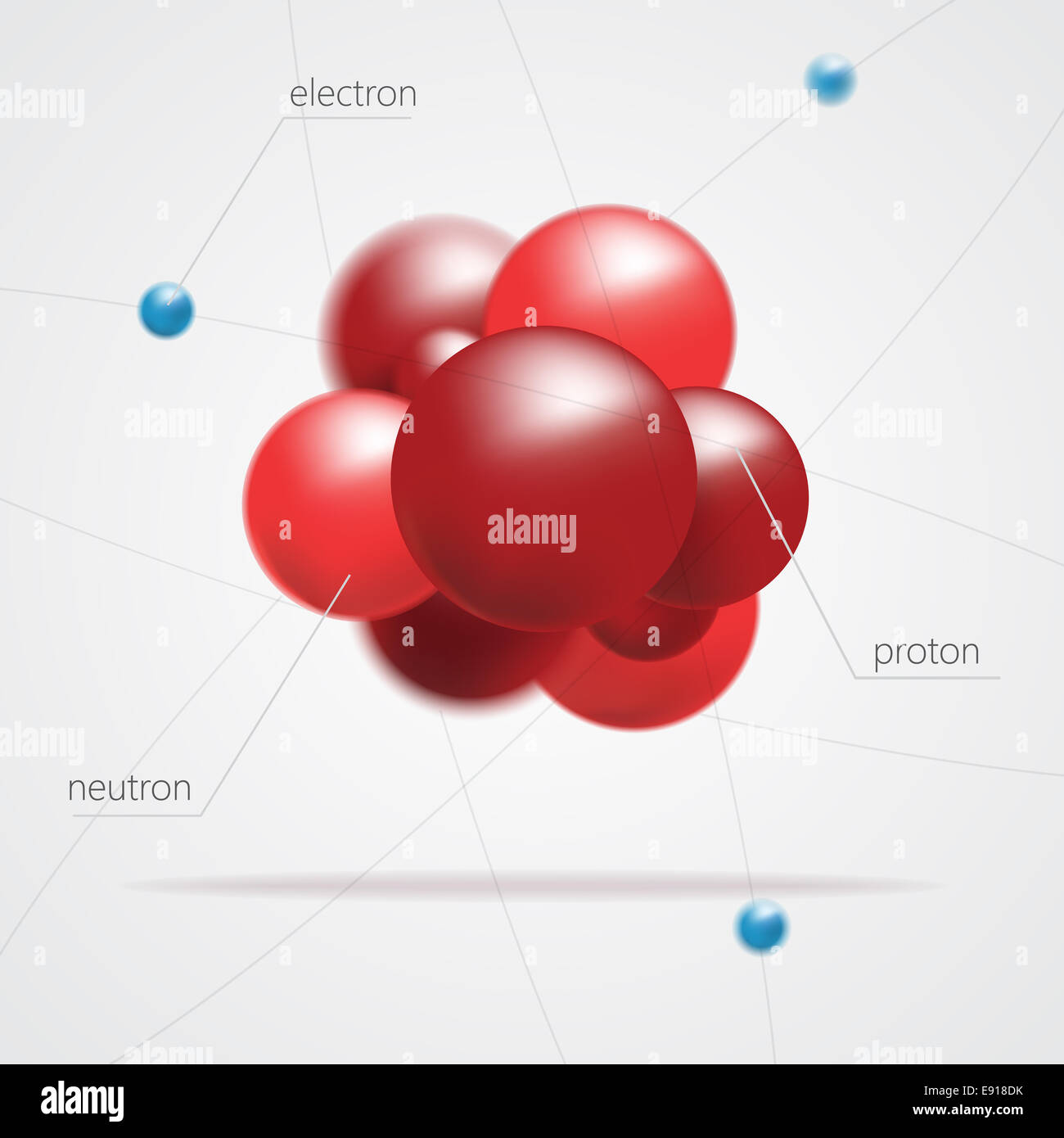 Molecules structure vector Stock Photo - Alamy