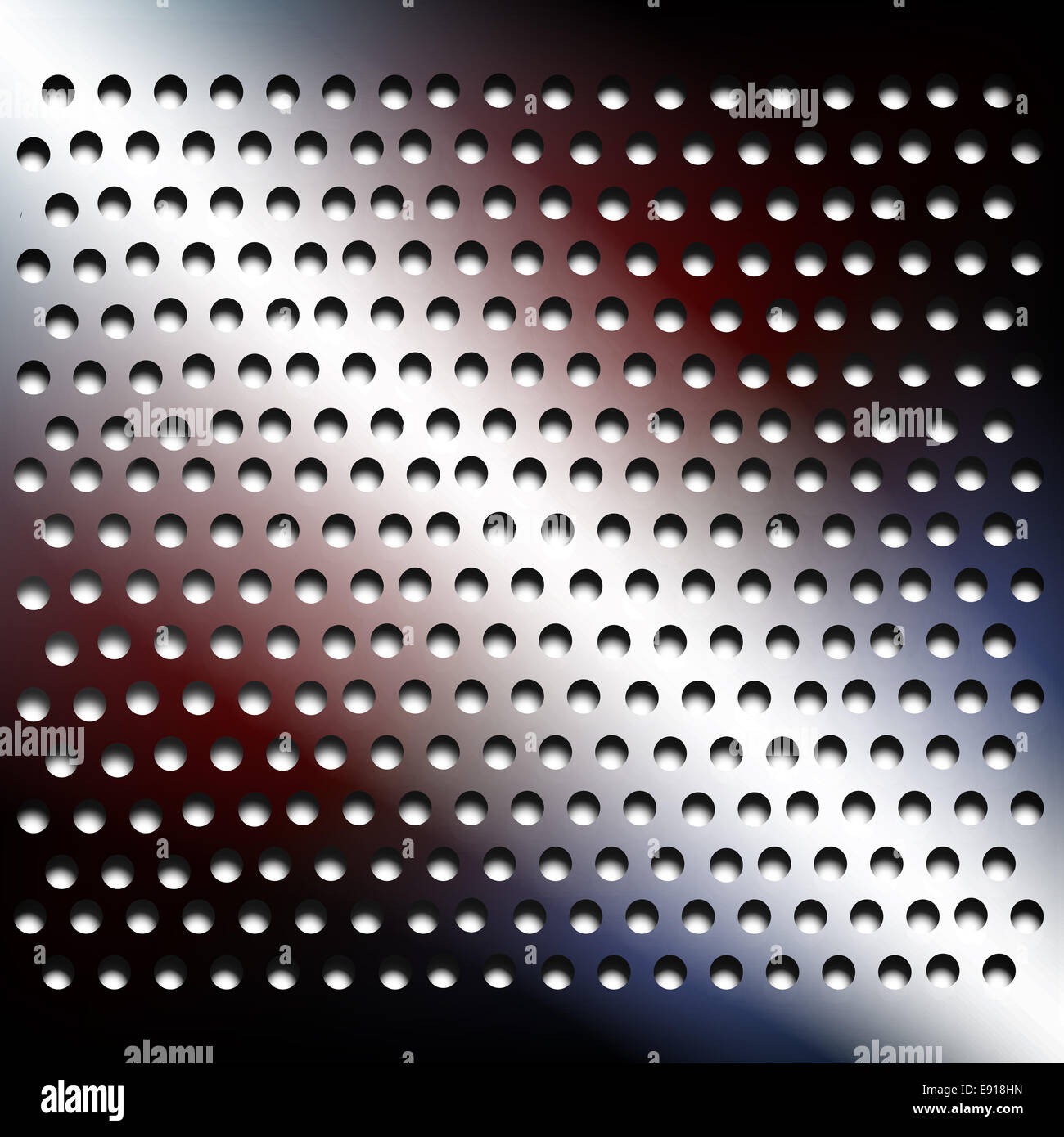 perforated metal plate Stock Photo - Alamy