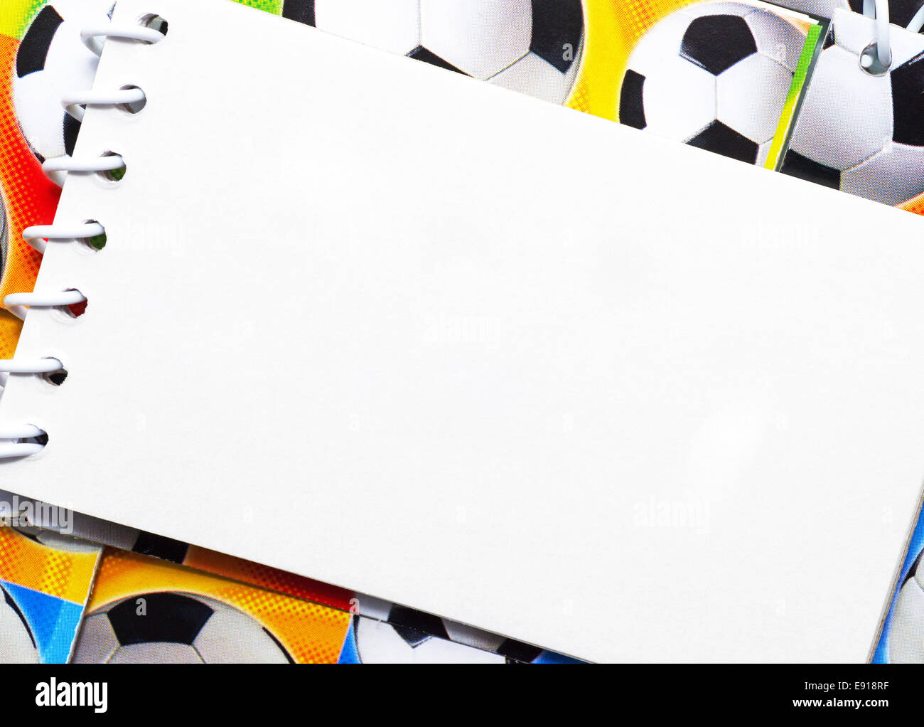 Football notepad hi-res stock photography and images - Alamy