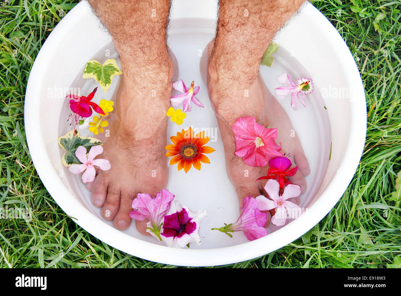 Male foot hi-res stock photography and images - Alamy