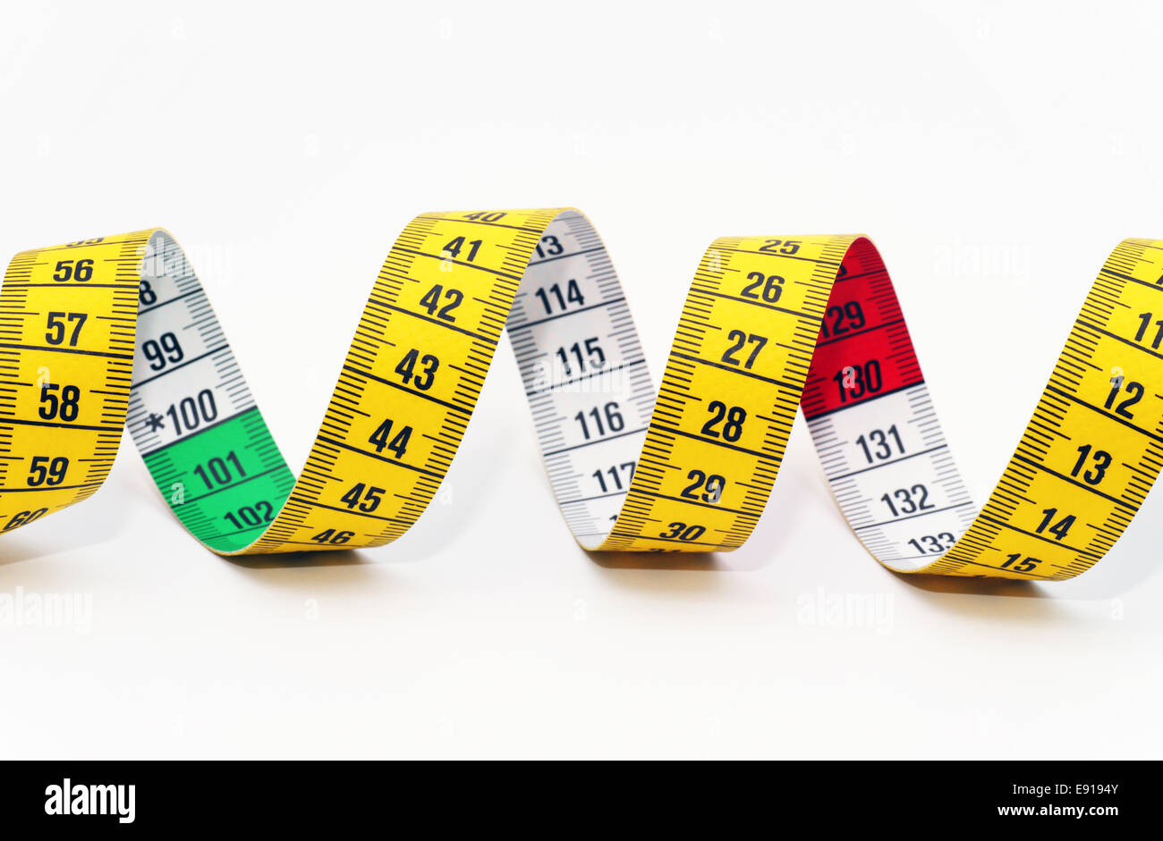 Tape Measure close-up Stock Photo - Alamy