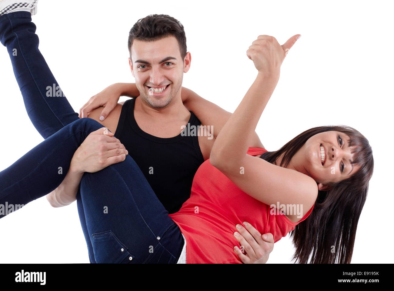 Moment of happiness Stock Photo - Alamy