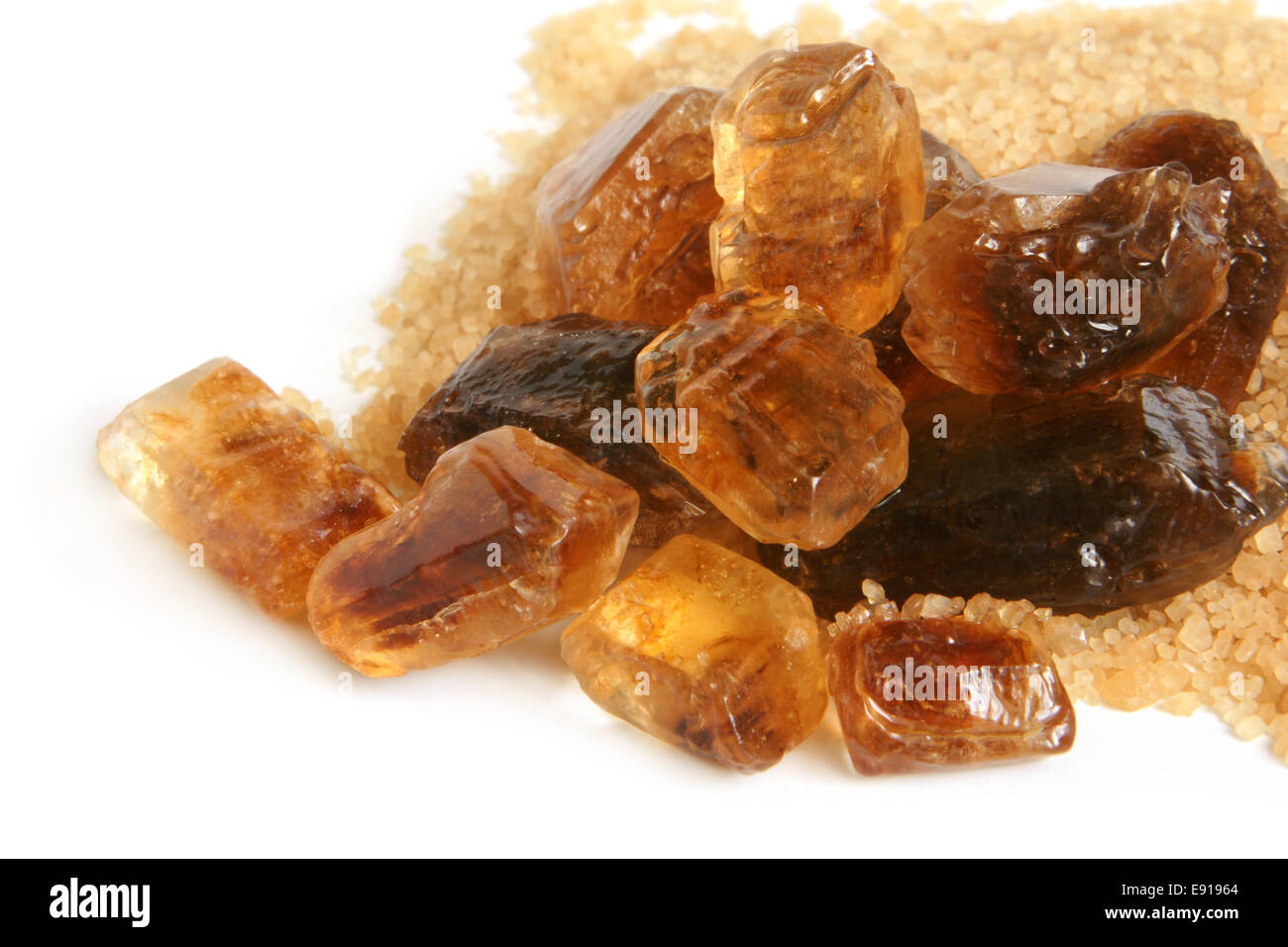 Large caramelized sugar and sugar-sand Stock Photo - Alamy