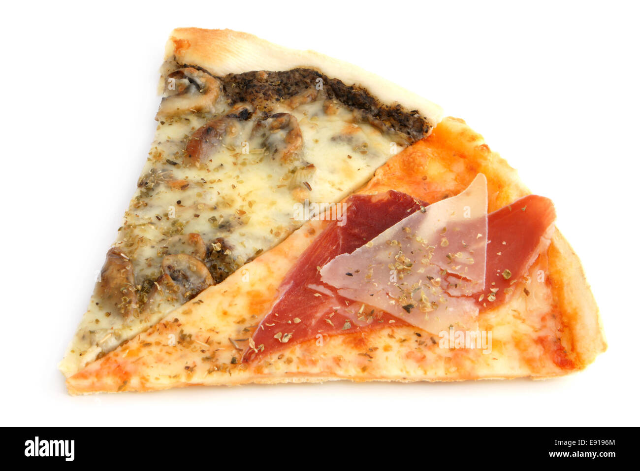 Slices of pizza Stock Photo - Alamy